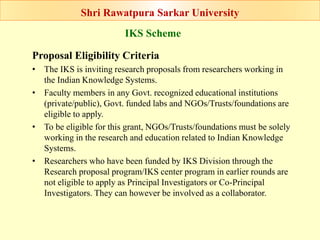 Current opening project, SRU Raipur.ppt