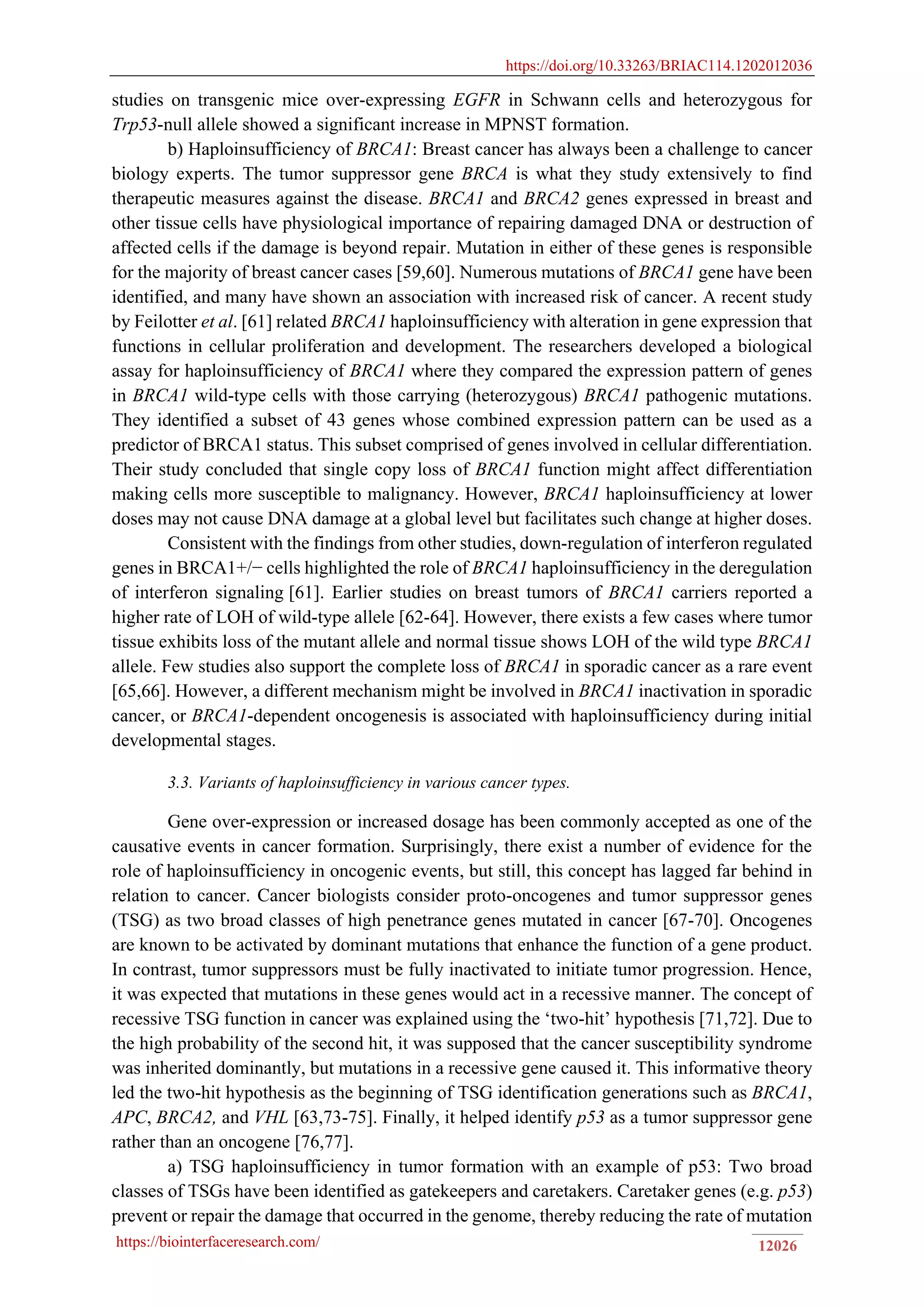 Current Perspective on Dominant Negative Mutations: Trends, Scope and ...