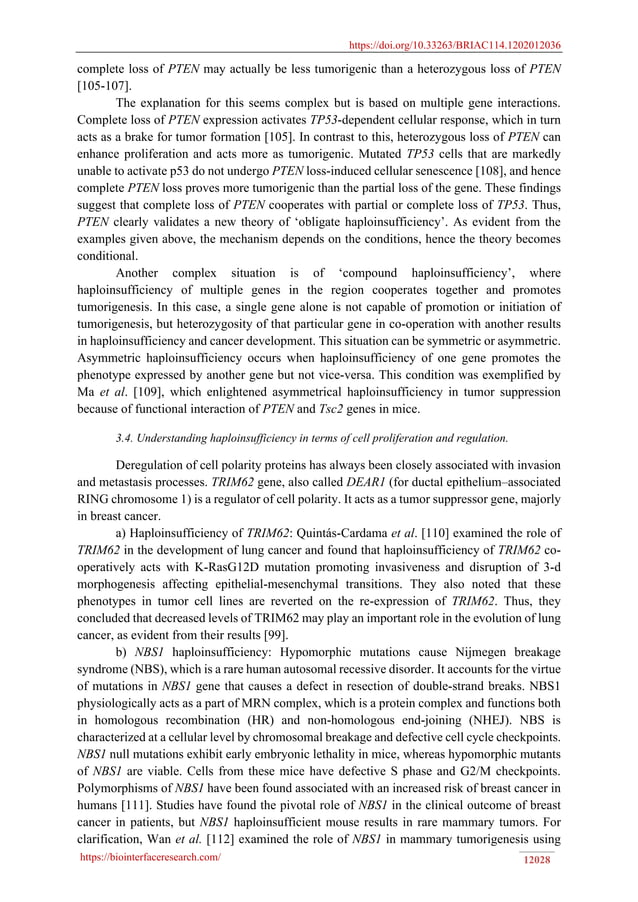 Current Perspective on Dominant Negative Mutations: Trends, Scope and ...