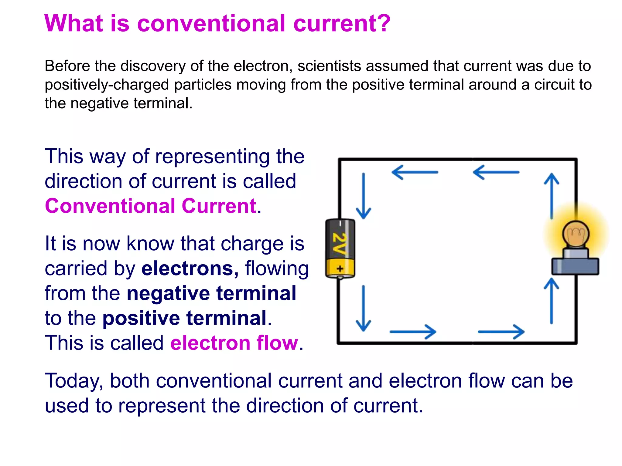 5.1 - Potential Difference, Current & Resistance | PPTX