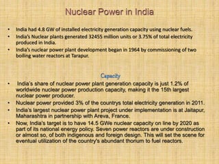 Current power scenario in india | PPTX | Power and Energy Industry ...