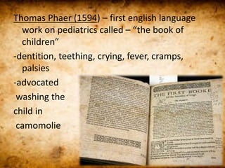 Current principles, practices and trends in pediatric | PPTX