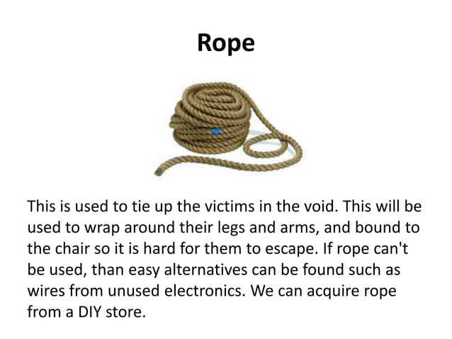 Current prop list for filming | PPT