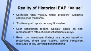 EAP Research Findings: Relevance for Today's EAPs | PPTX