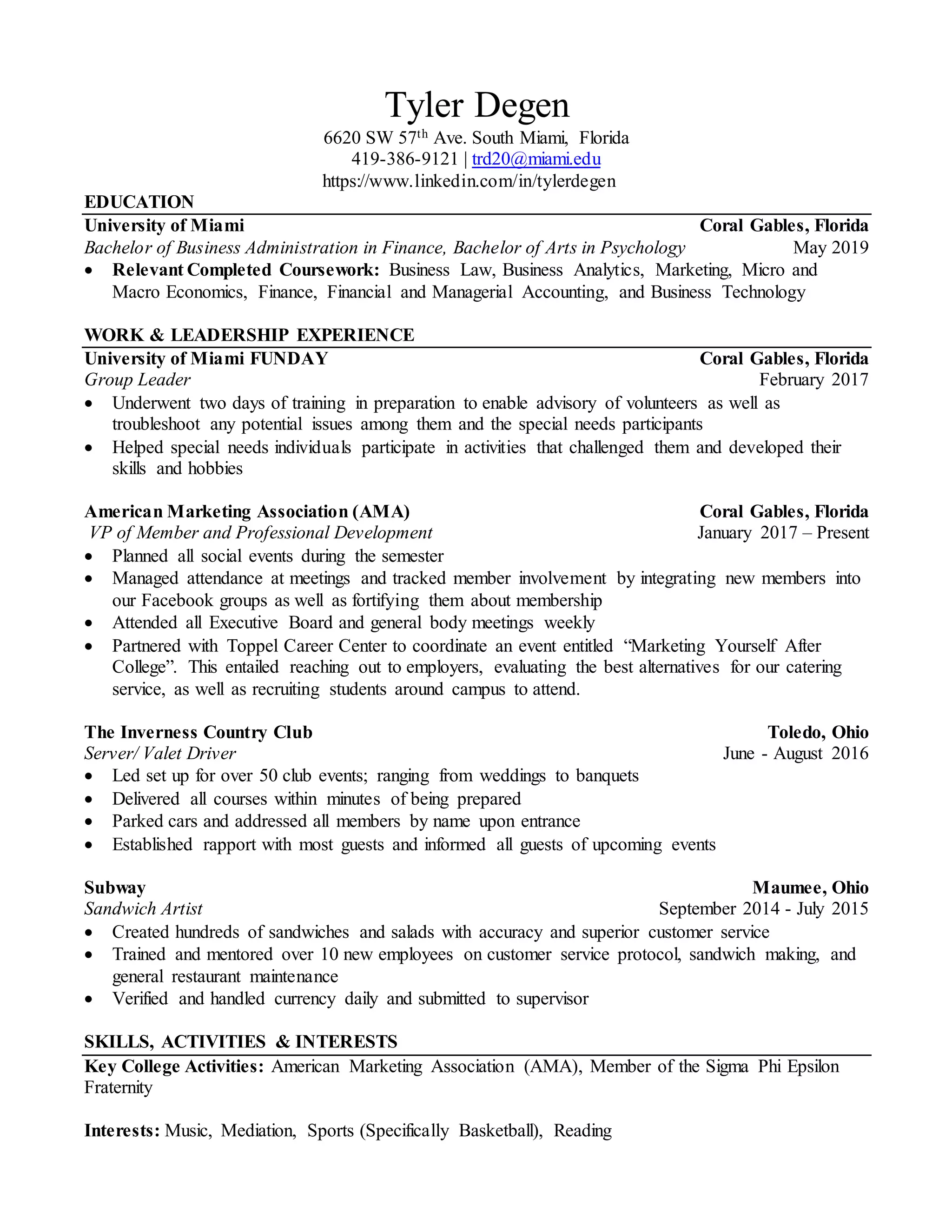 My Resume | PDF