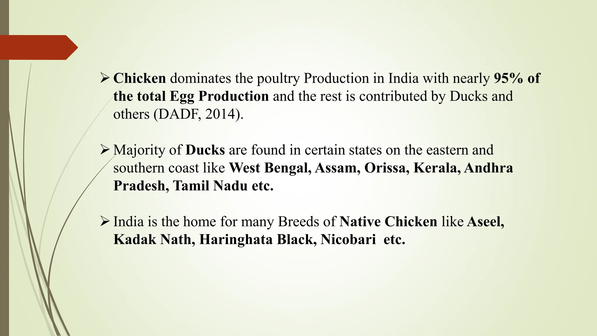 CURRENT SCENARIO OF POULTRY PRODUCTION IN INDIA | PPTX