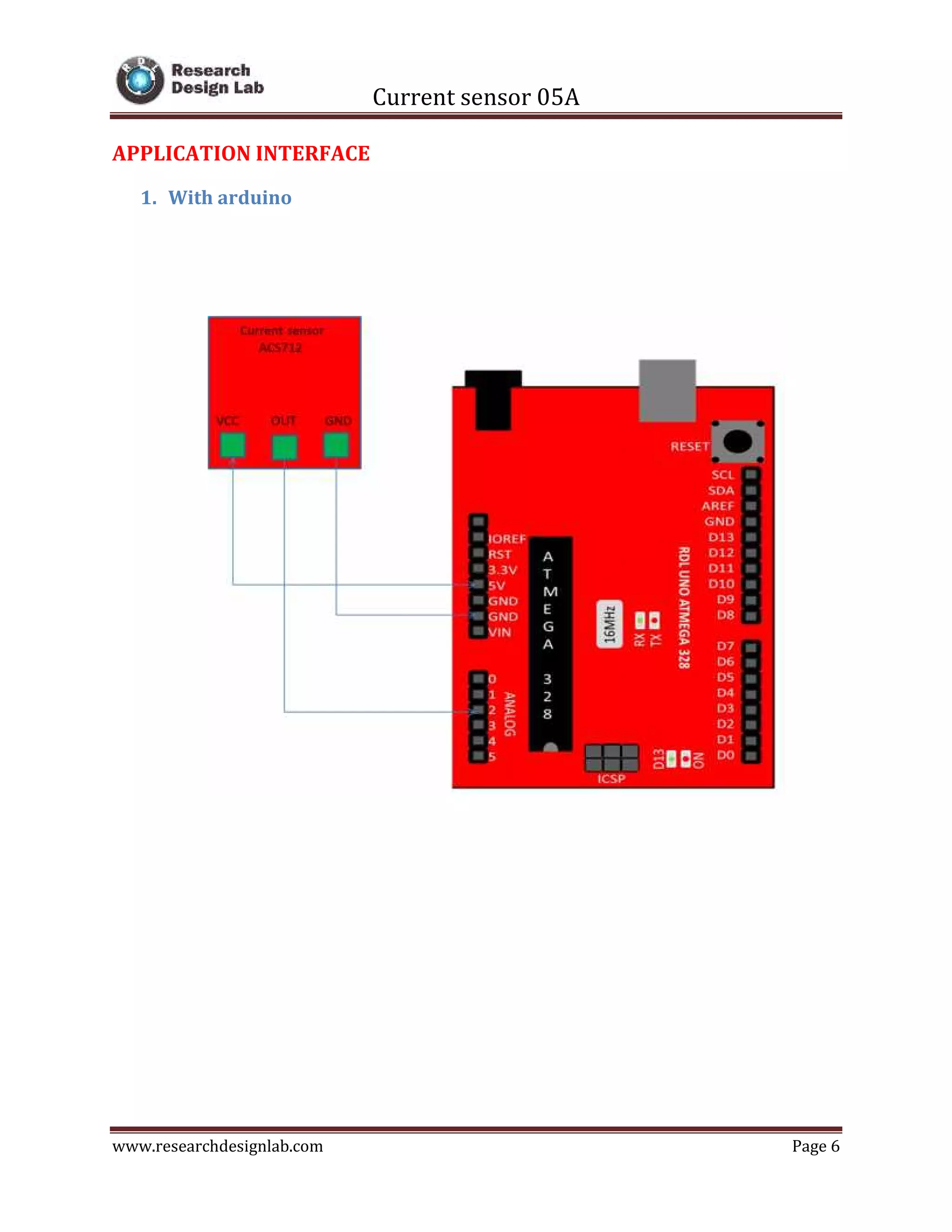 Current sensor 05A | PDF