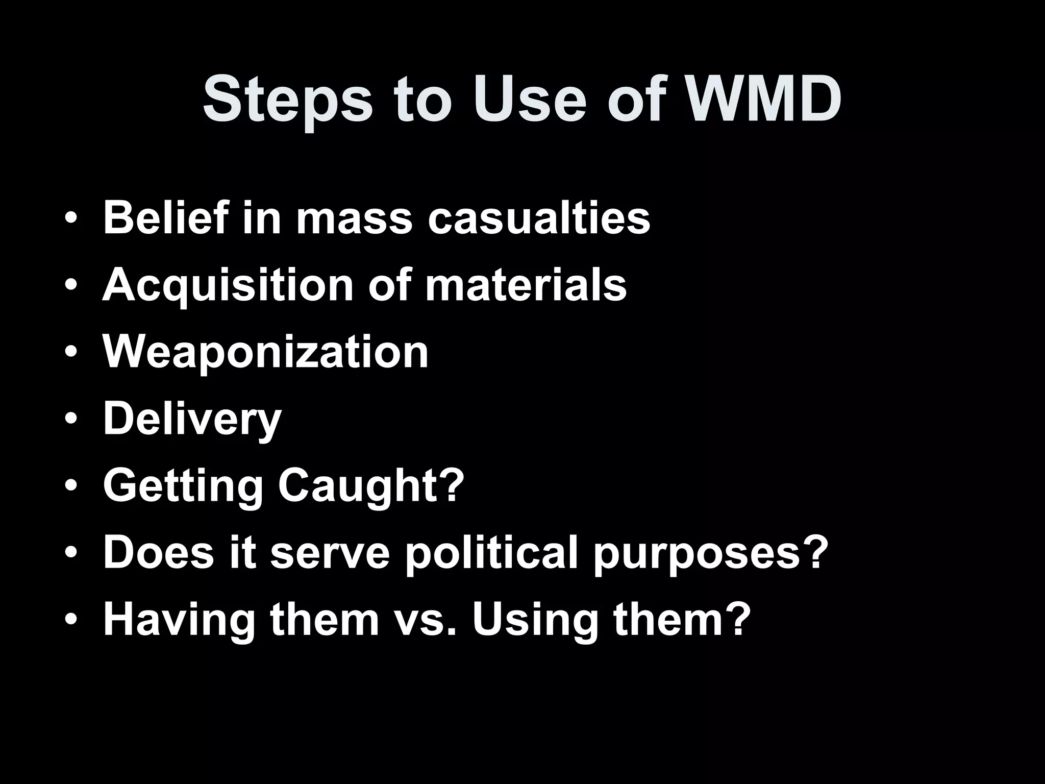 Current situation of WMD.ppt