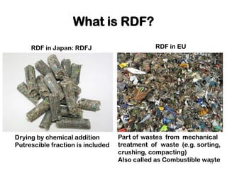 Current situation SRF and RDF in japan NIES Dr_ Ishigaki | PDF