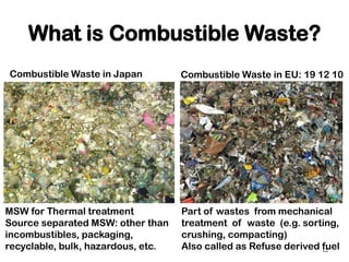 Current situation SRF and RDF in japan NIES Dr_ Ishigaki | PDF