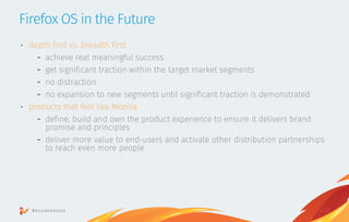 Current State and the Future of Firefox OS | PDF