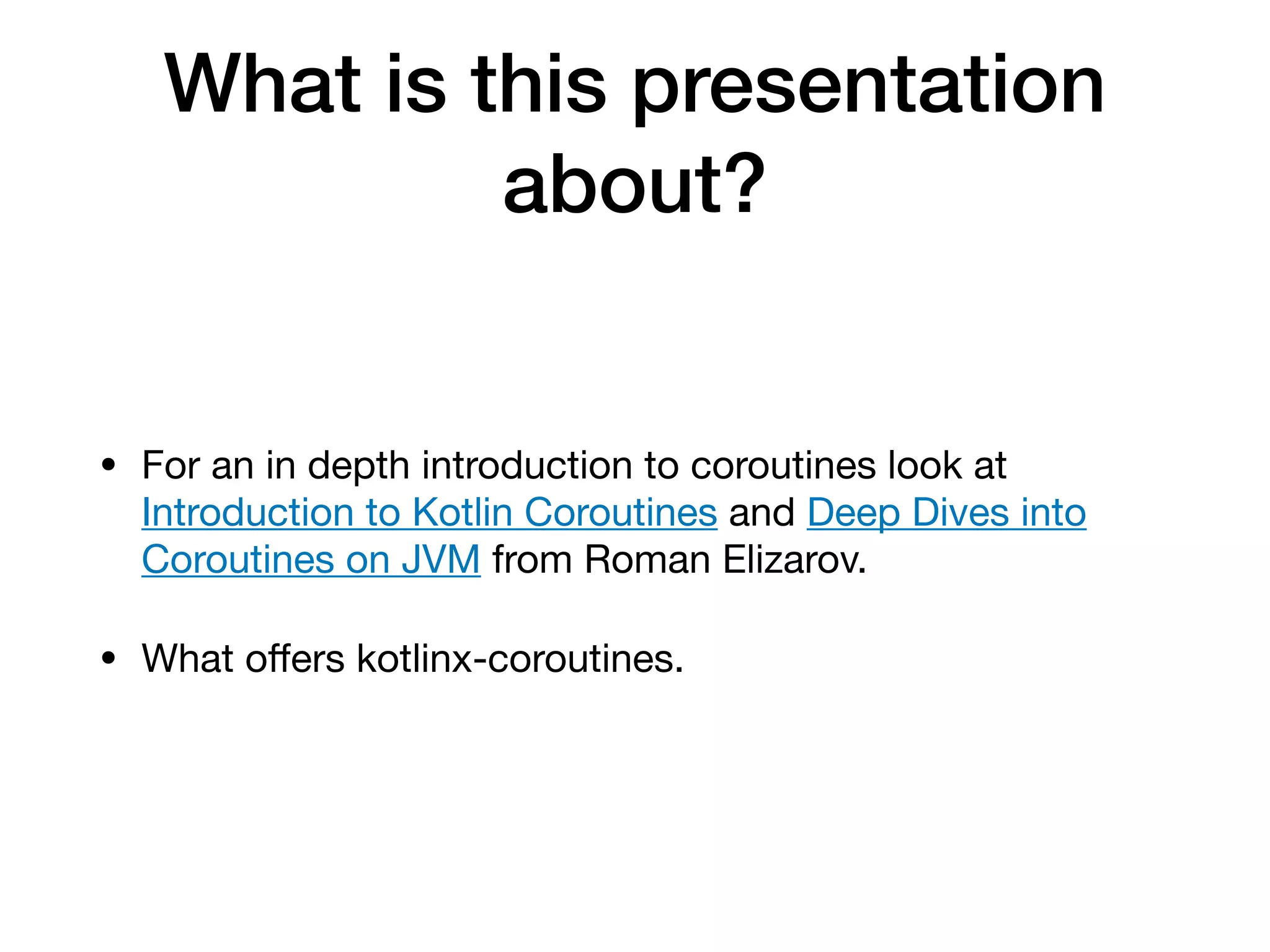 Current State Of Coroutines Ppt