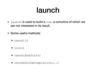 Current State of Coroutines | PPT