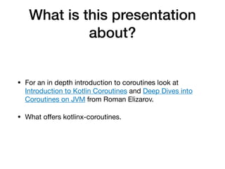 Current State of Coroutines | PPT