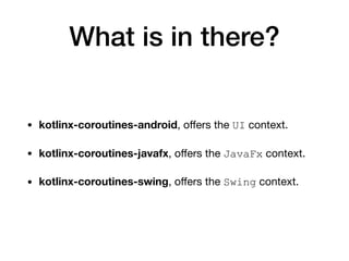 Current State of Coroutines | PPT