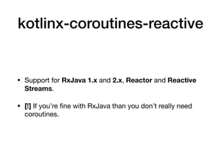 Current State of Coroutines | PPT