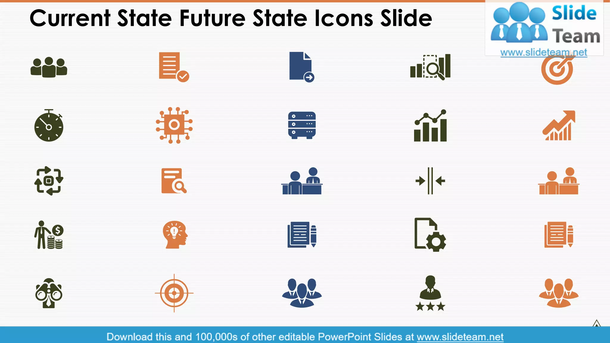 Current State Future State PowerPoint Presentation Slides | PDF