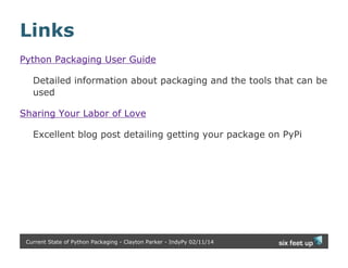 Current State of Python Packaging | PPT