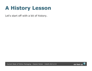 Current State of Python Packaging | PPT