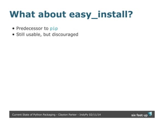 Current State of Python Packaging | PPT