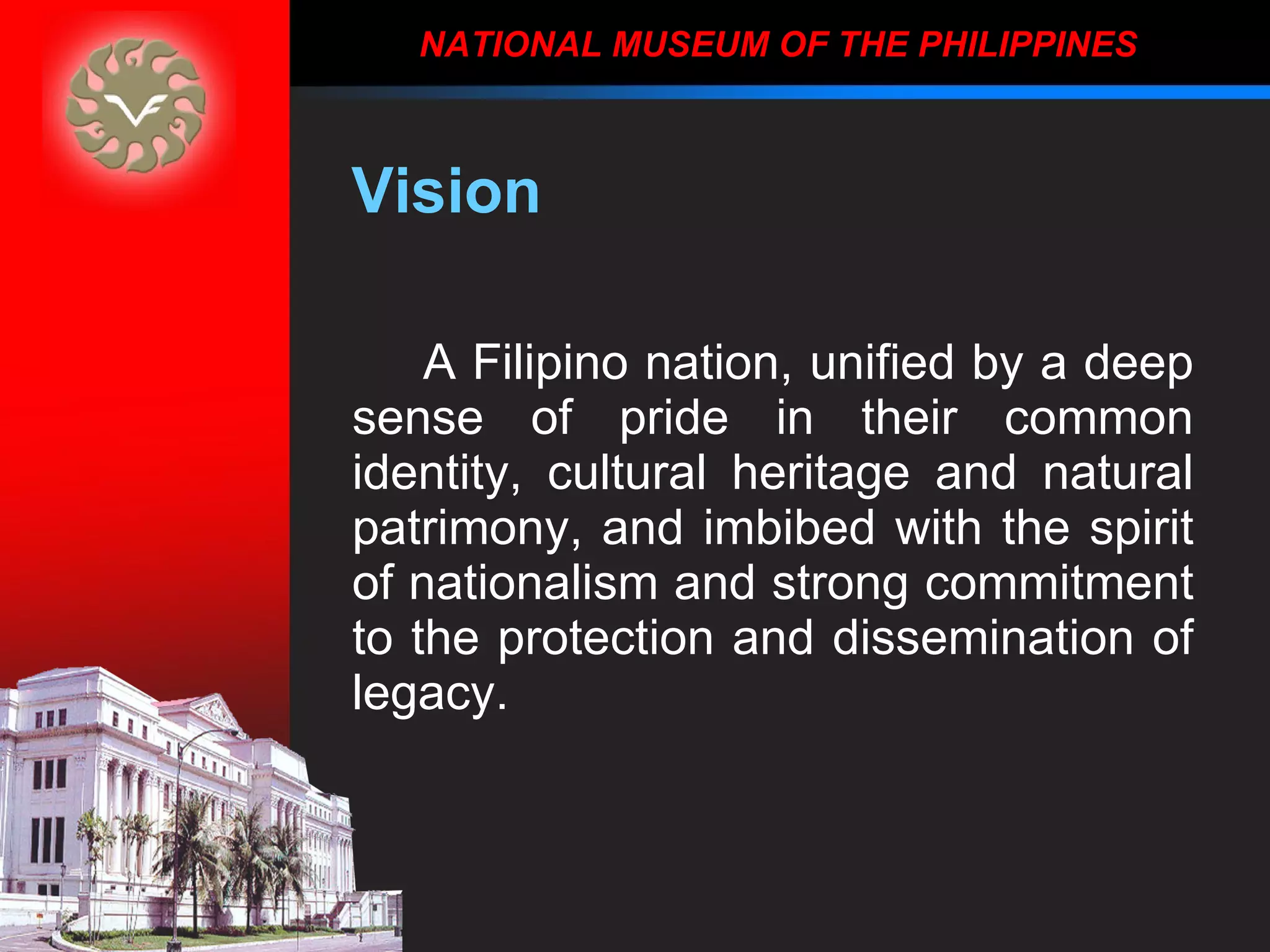 The Current State of the National Museum of the Philippines and its ...