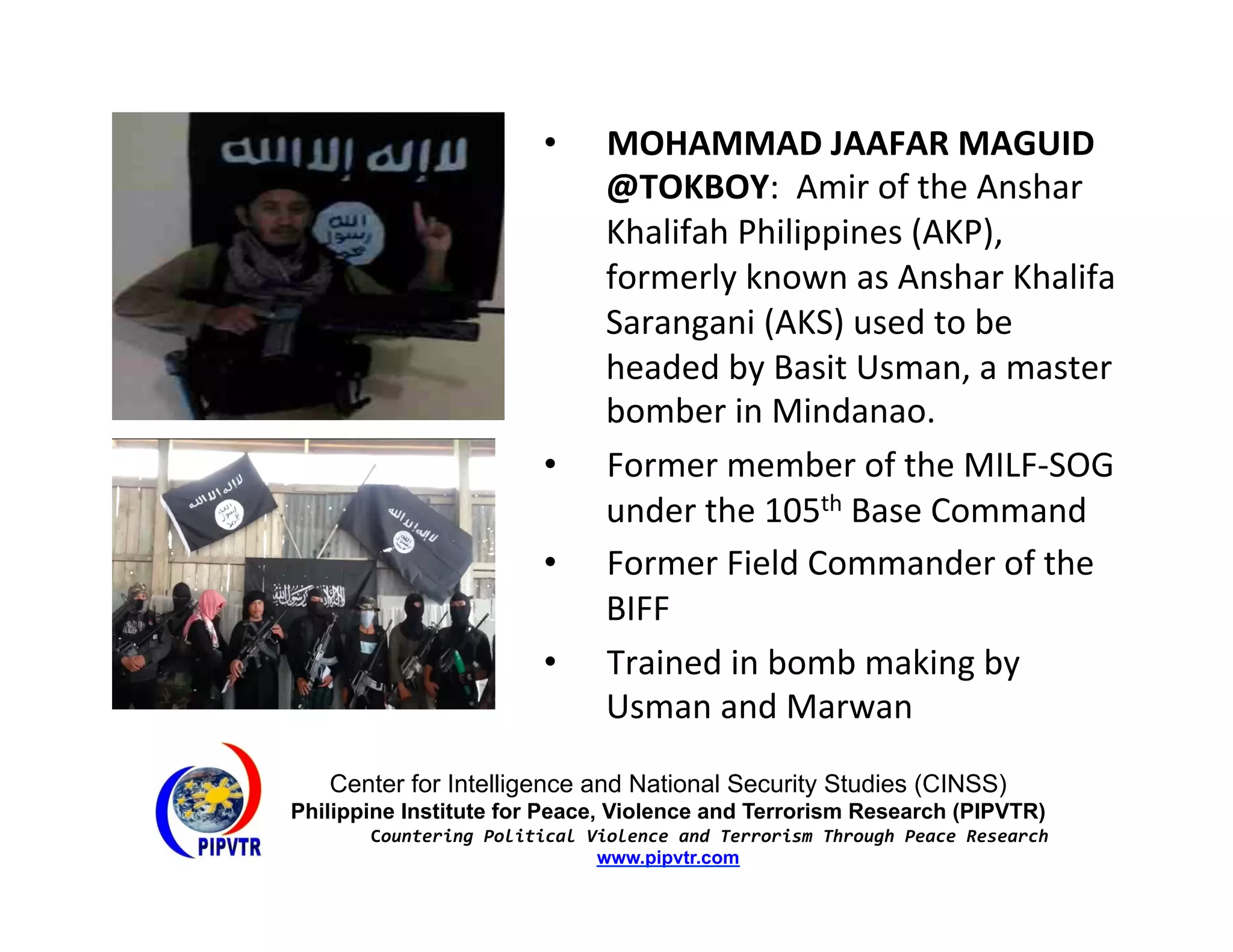 Current state of violent extremism in mindanao | PDF