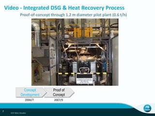 Dry Slag Granulation with Waste Heat Recovery | PPSX