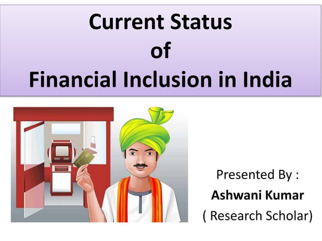Financial Inclusion in India | PPTX
