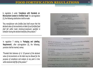 Current status of food fortification in india | PDF