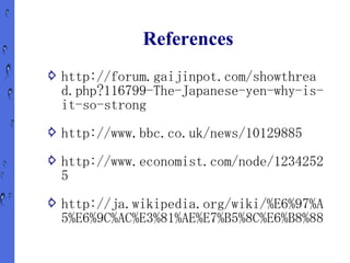 Current status of japanese currency | PDF