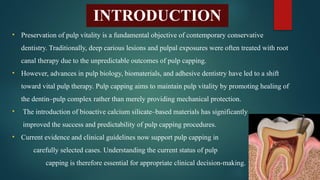 current status of pulp capping in endodontics.pptx
