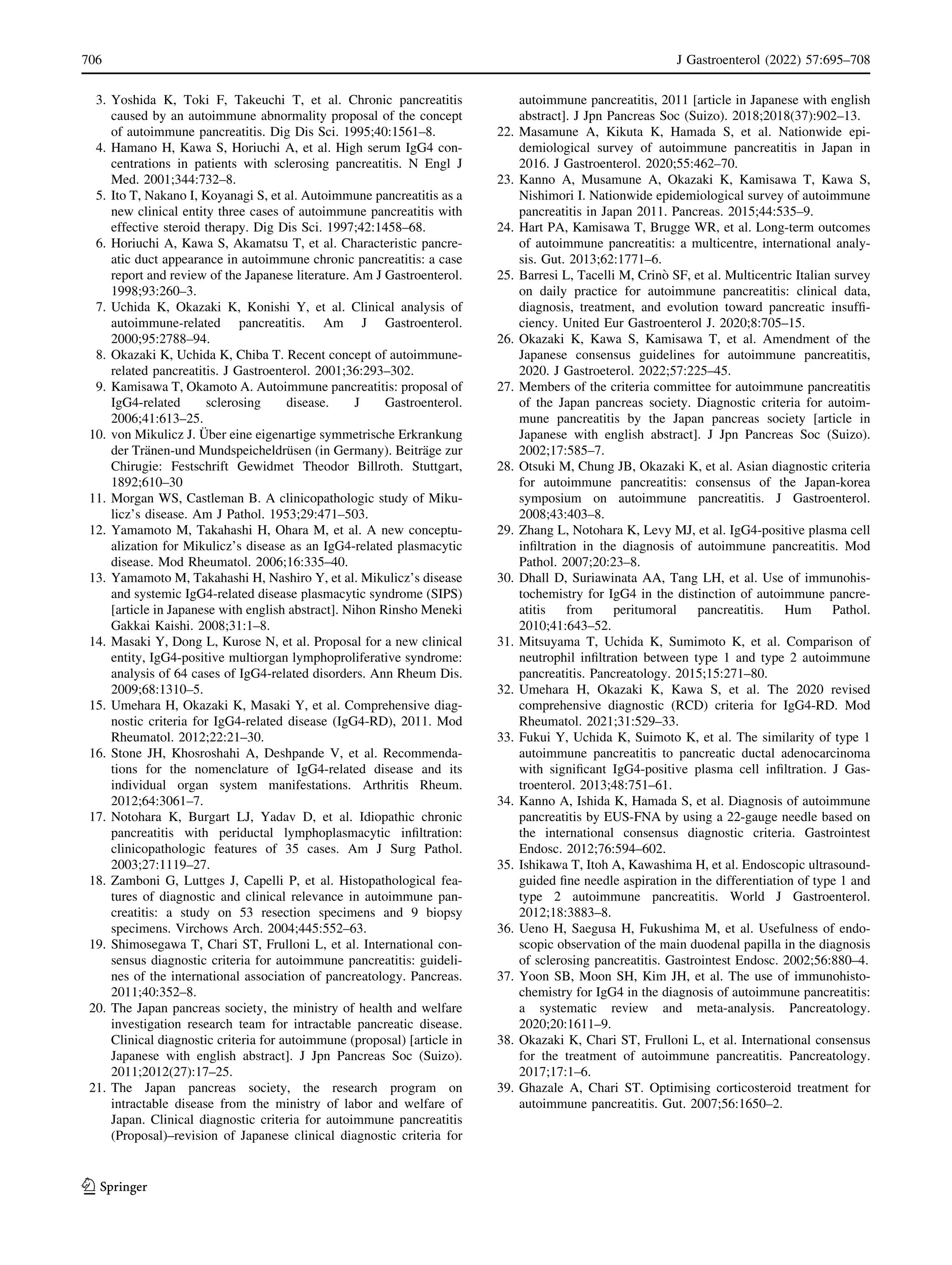 Current status of type 1 (IgG4-related) autoimmune pancreatitis.pdf ...