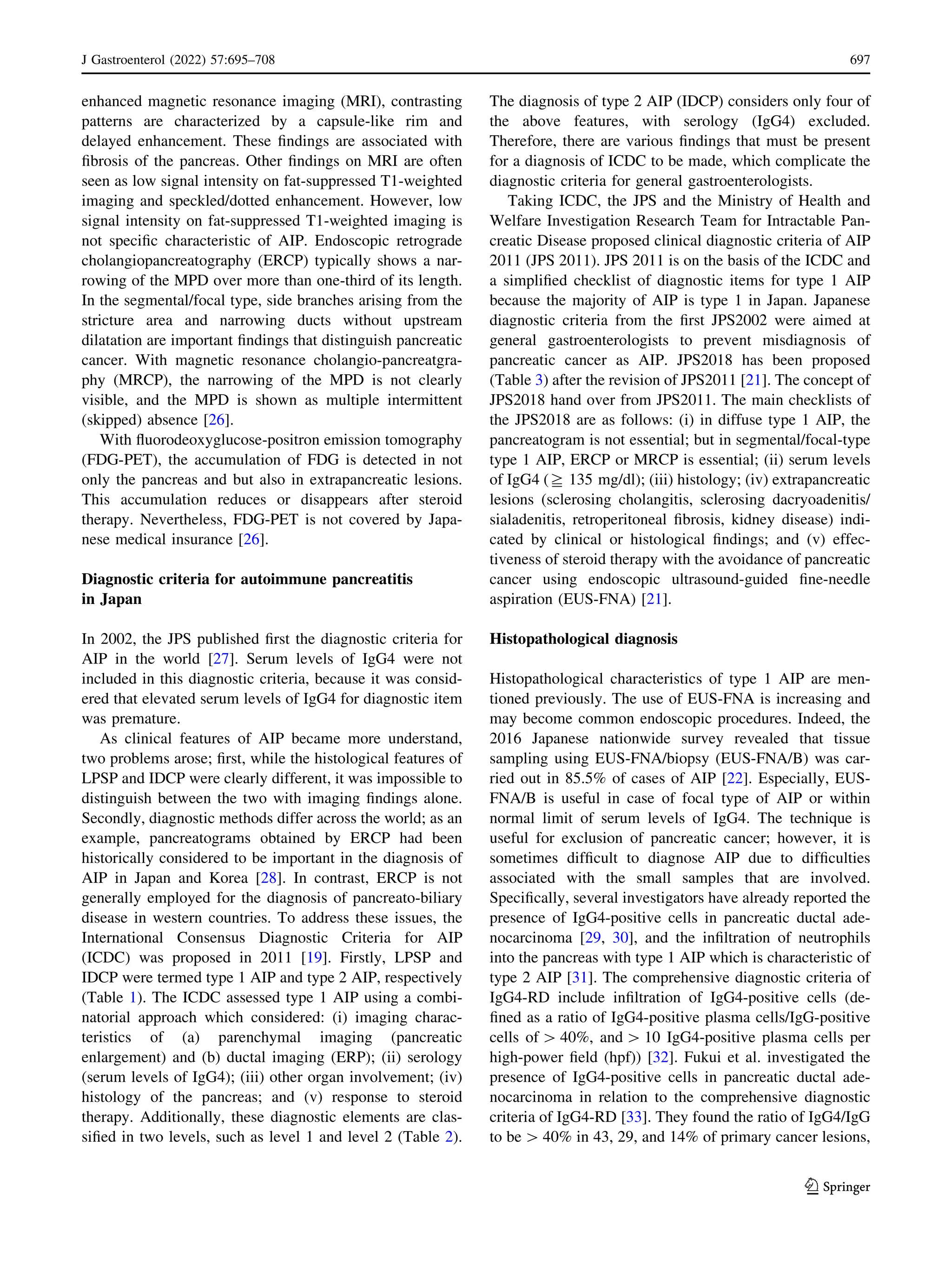 Current status of type 1 (IgG4-related) autoimmune pancreatitis.pdf ...