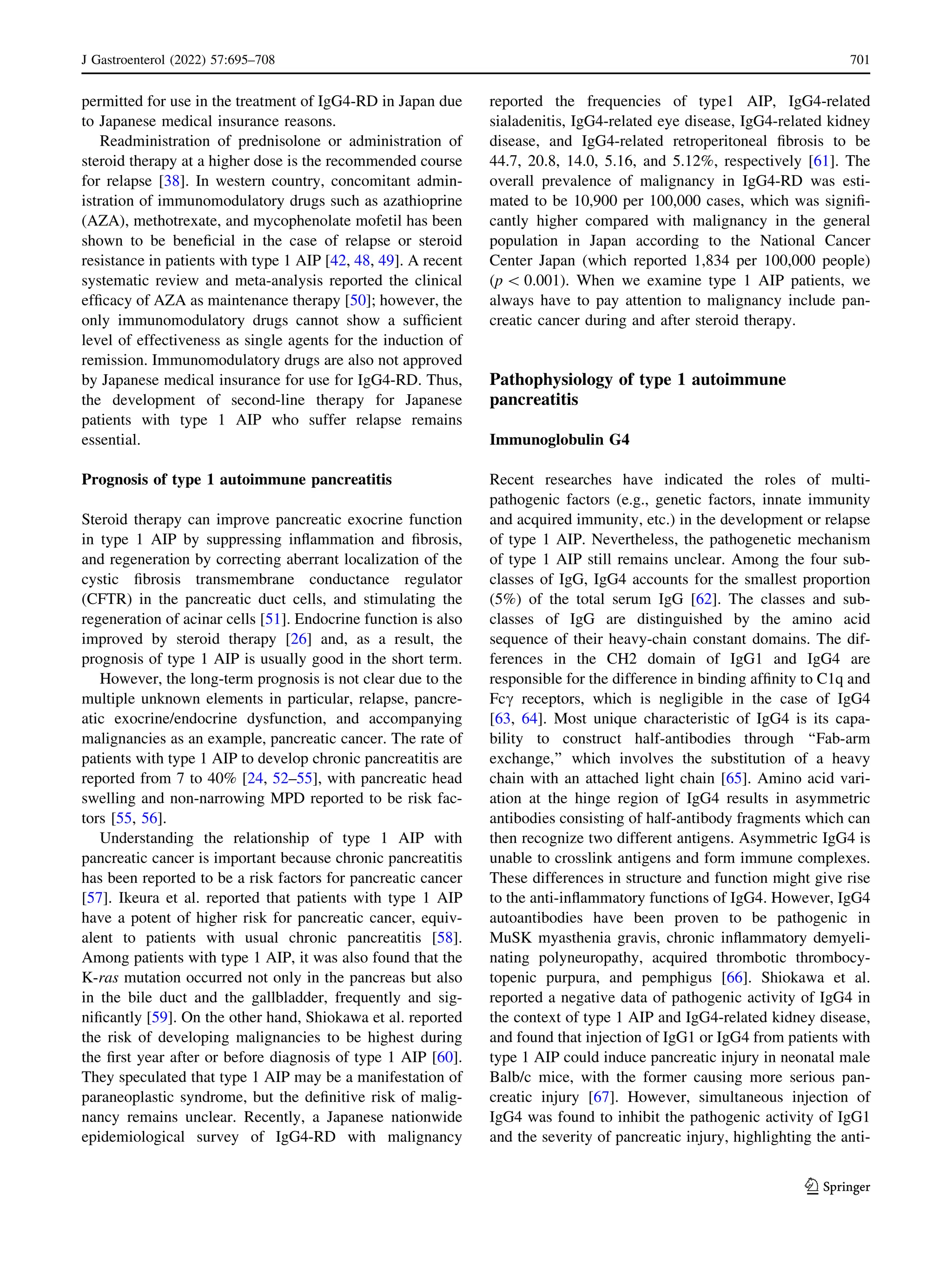 Current status of type 1 (IgG4-related) autoimmune pancreatitis.pdf ...
