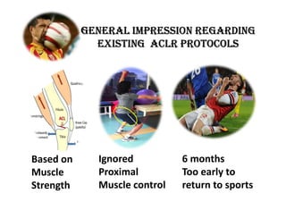 ACL REHABILITATION -FUNCTIONAL APPROACH | PDF