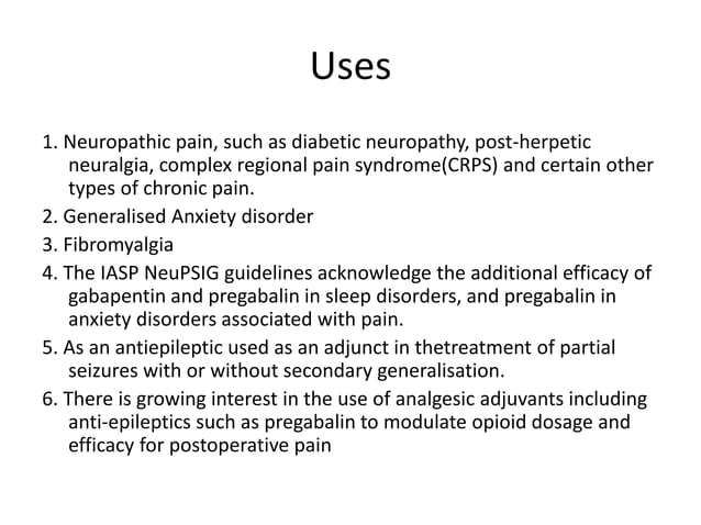 Current therapies in management of neuropathic pain | PPTX | Brain and ...