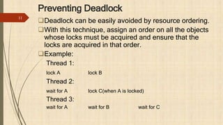 Threads in JAVA | PPTX