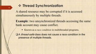 Threads in JAVA | PPTX