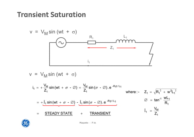 Current Transformers Parameter Design And Graphs Size And Design