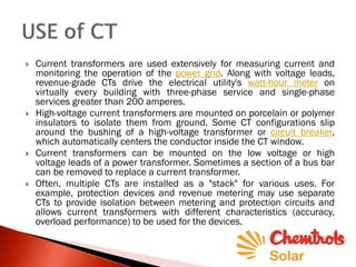 Current transformer (ct) | PDF