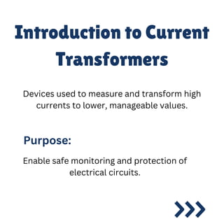 Current Transformers introduction and guidelines | PDF