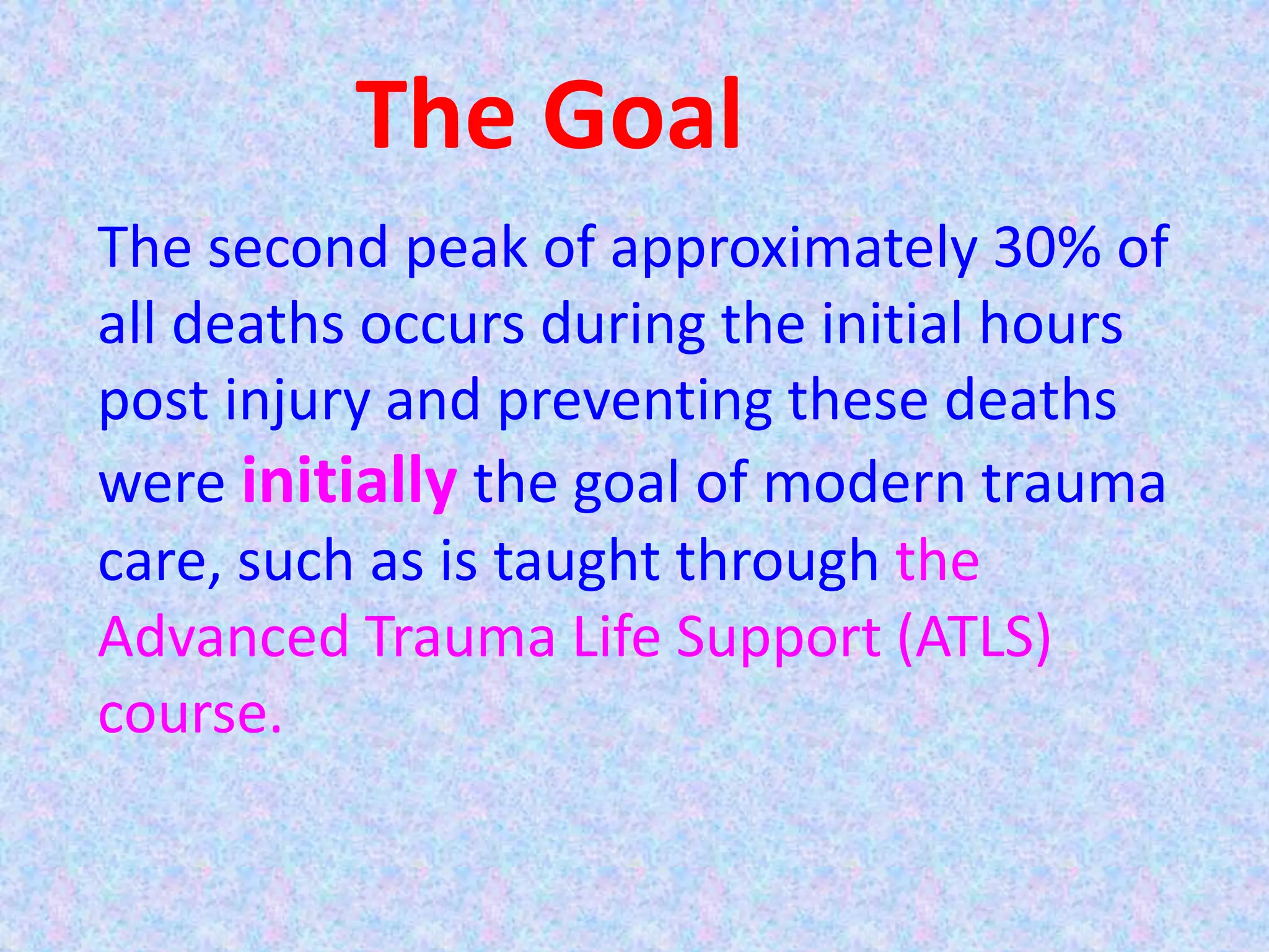 Current trauma manag, trauma system | PPTX