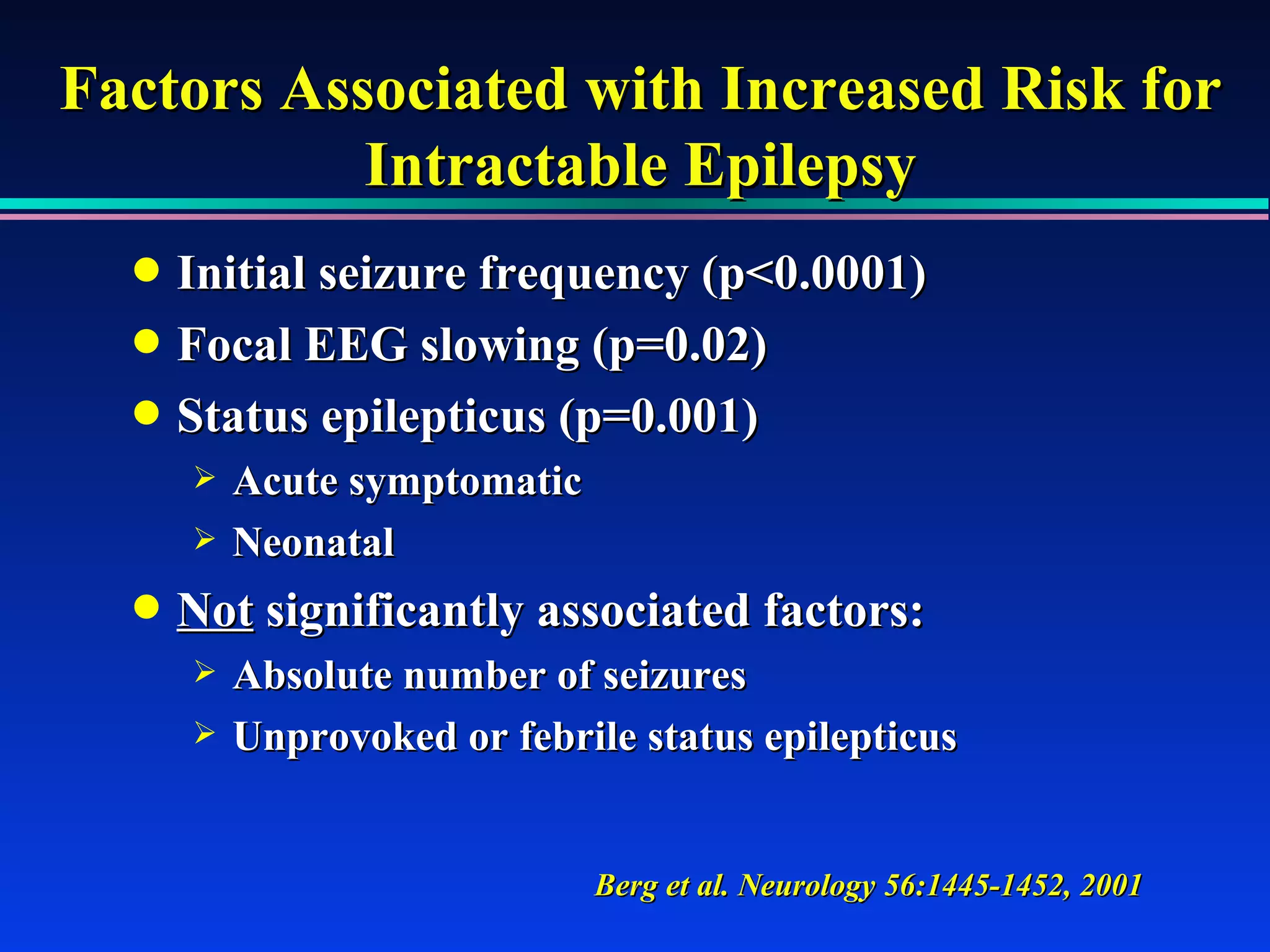 Current Epilepsy Treatment Options | PPT