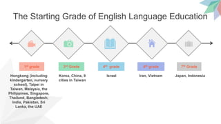 Current trends and issues in english language education in asia. | PPTX