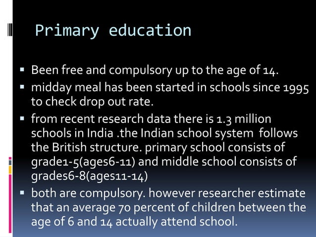 Current trends and issues of education in india | PPTX | Daycare and ...