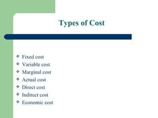 Current trends in cost & management accounting | PPT