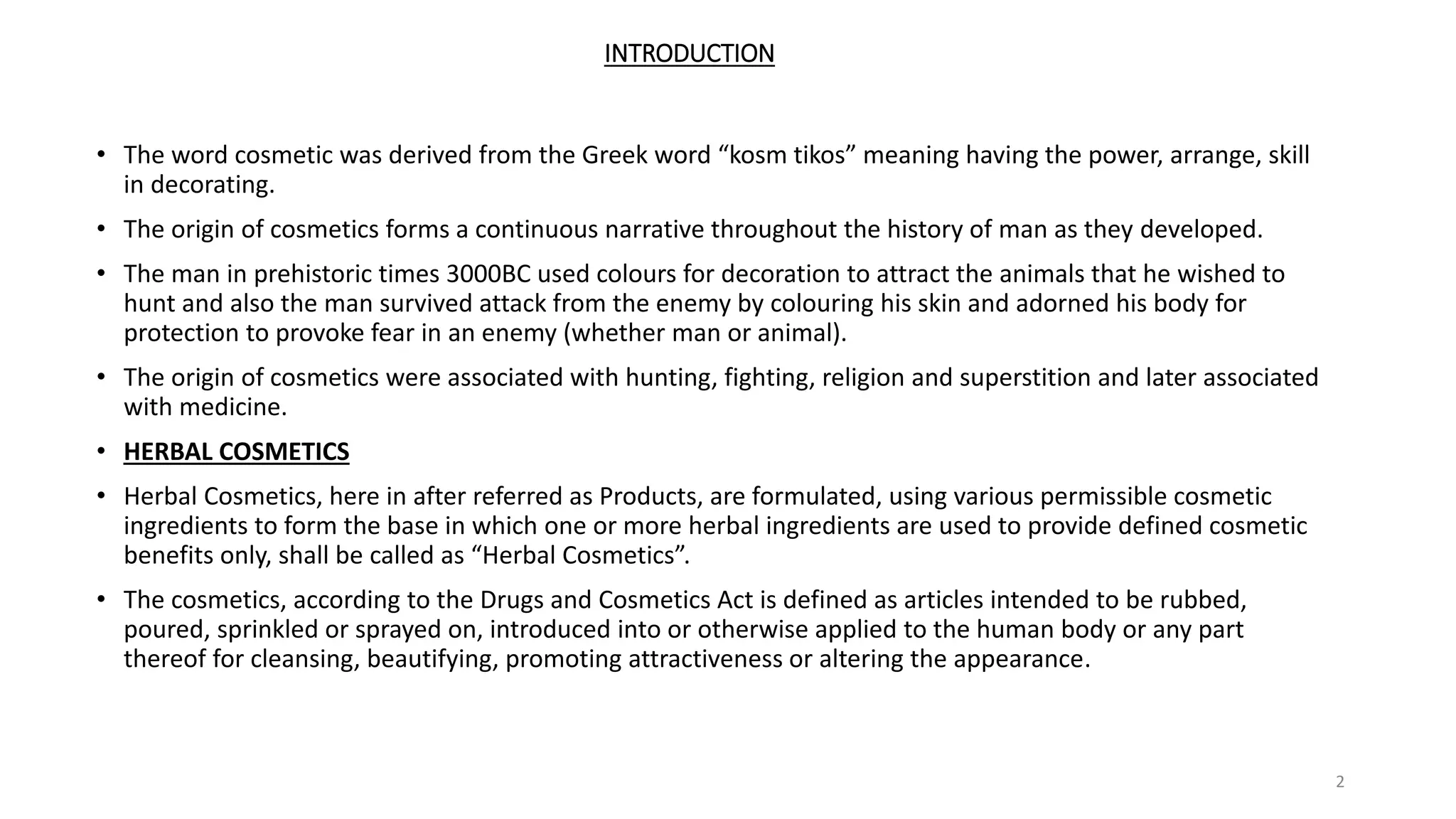 Current trends in herbal cosmetics | PPTX