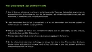 Current Trends in Java Technology | PPT