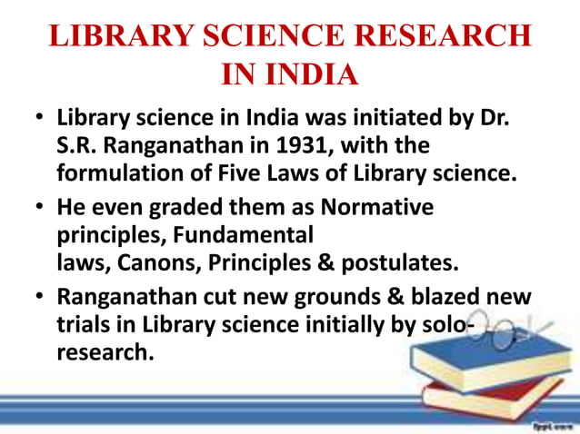 Current trends in library science research | PPTX