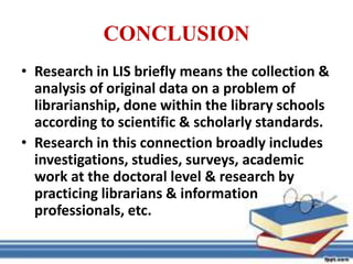 Current trends in library science research | PPTX